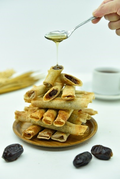 LUMPIA KURMA APEL PANGGANG | Pabrik Tepung, Tepung Terigu, Tepung ...